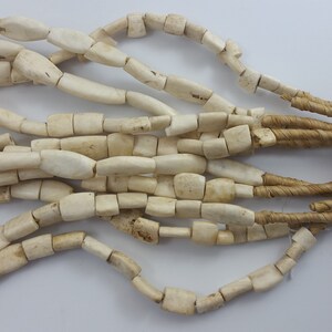 X1 Vintage Tribal African Shell Bead 16" Drop Long Strand Necklace - Etsy