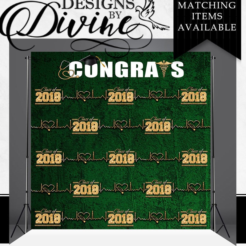 Custom Graduation Backdrop - Etsy