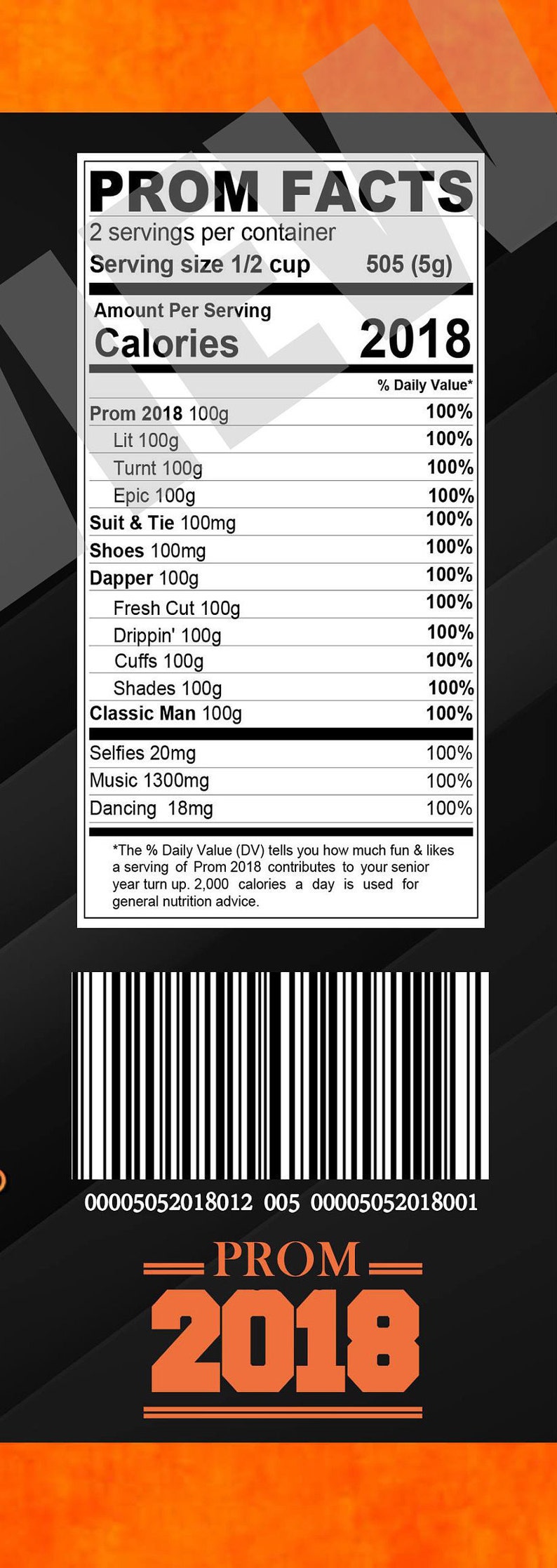 Prom Chip Bags - Royal Prom - Royalty - Prom Sendoff - Custom Chip Bag ...