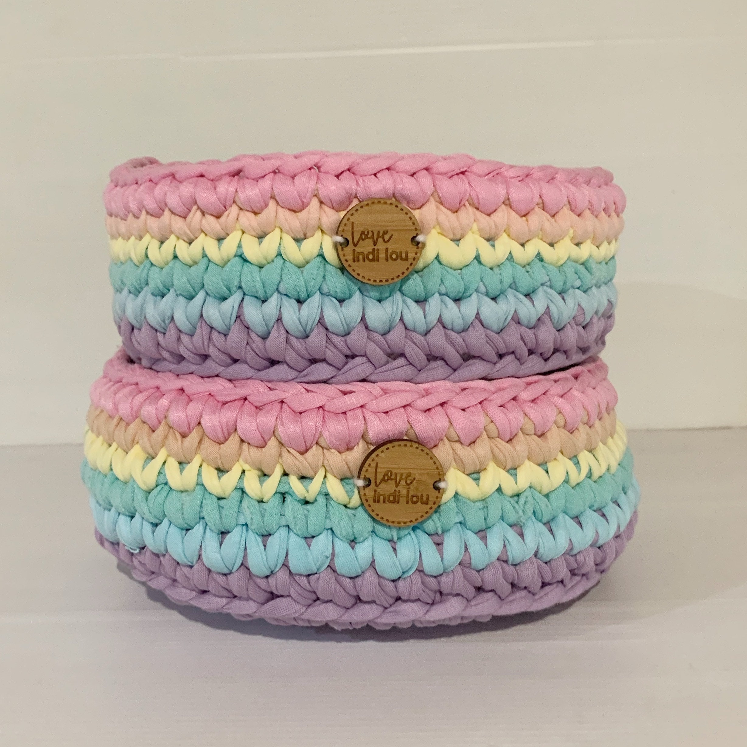 Pastel Basket perfect addition for any nursery or bedroom | Etsy