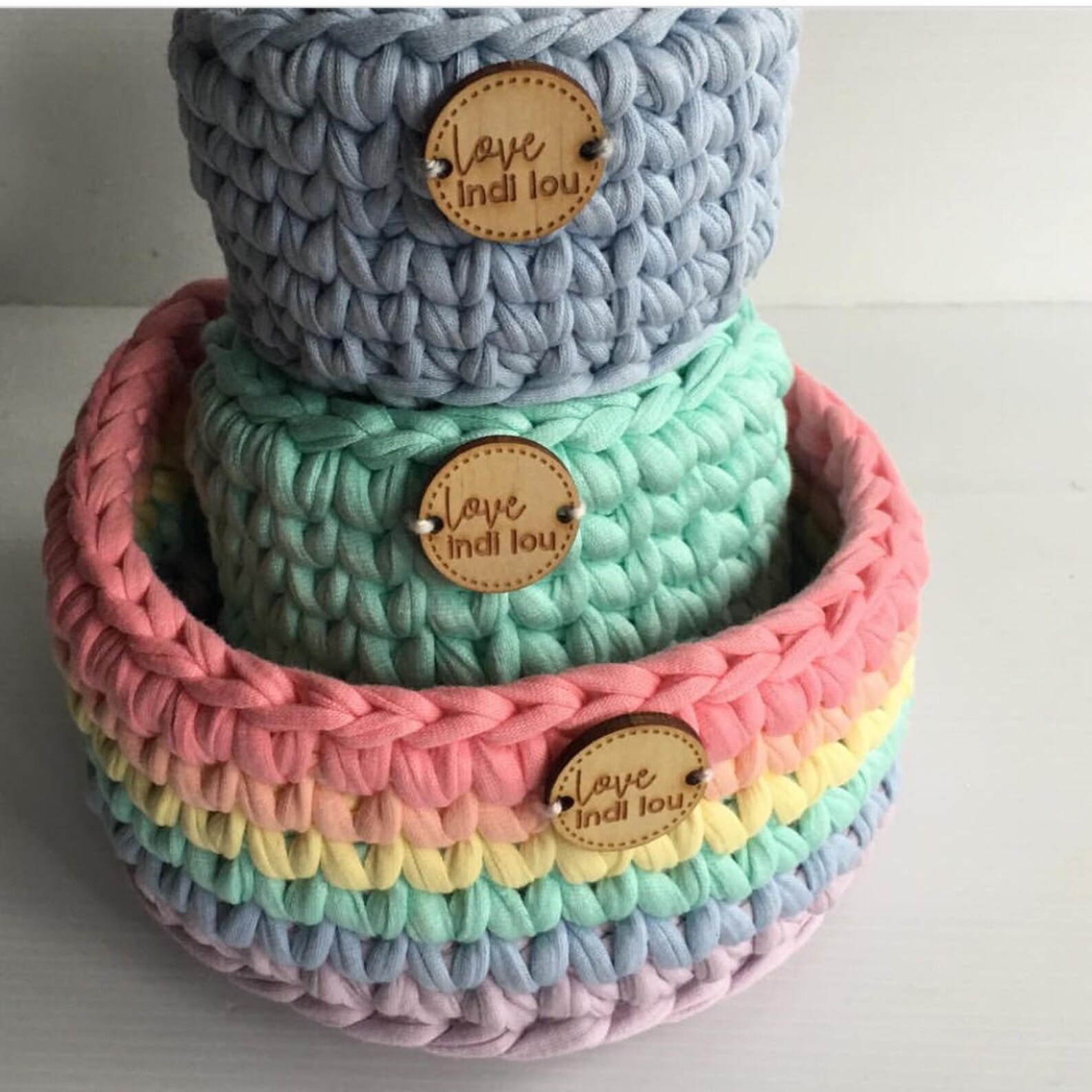 Pastel Basket Perfect Addition for Any Nursery or Bedroom - Etsy