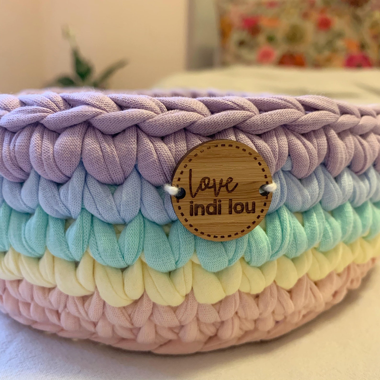 Rainbow Baskets Your Choice of Pastel or Bright Shades - Etsy