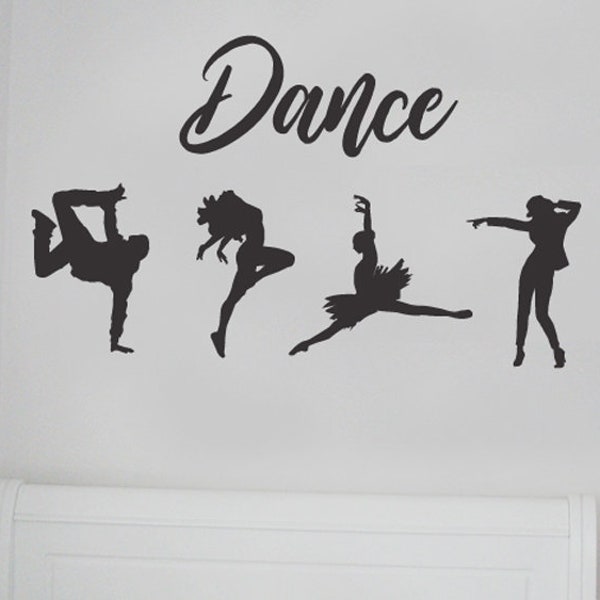 Dance Wall Decal - Etsy