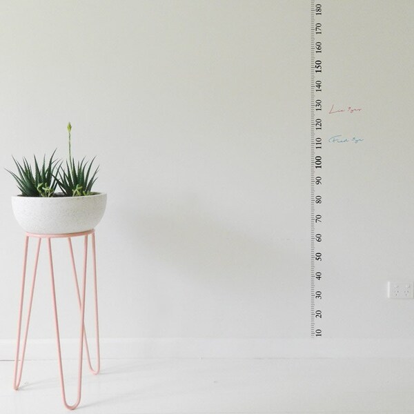 Ruler Wall Decal - Etsy