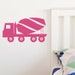 CEMENT MIXER TRUCK Wall Sticker, Removable Decal, Made in Australia - Etsy
