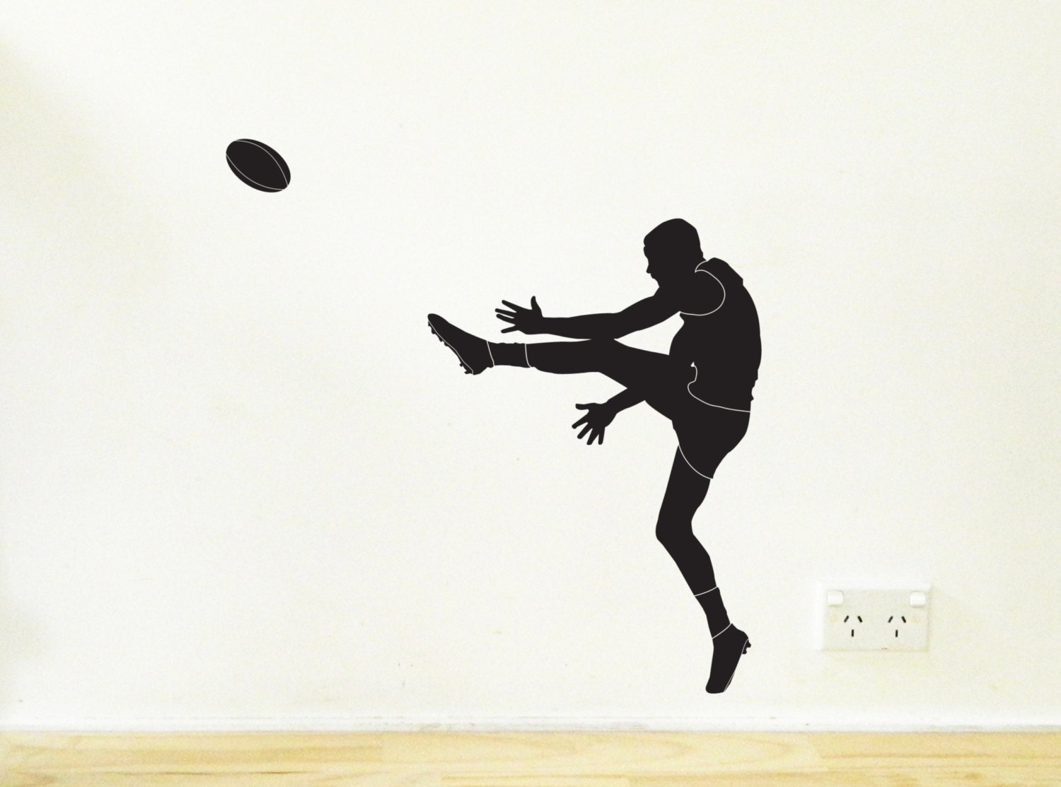 AUSTRALIAN FOOTY PLAYER Wall Sticker Removable Decal Made in | Etsy ...