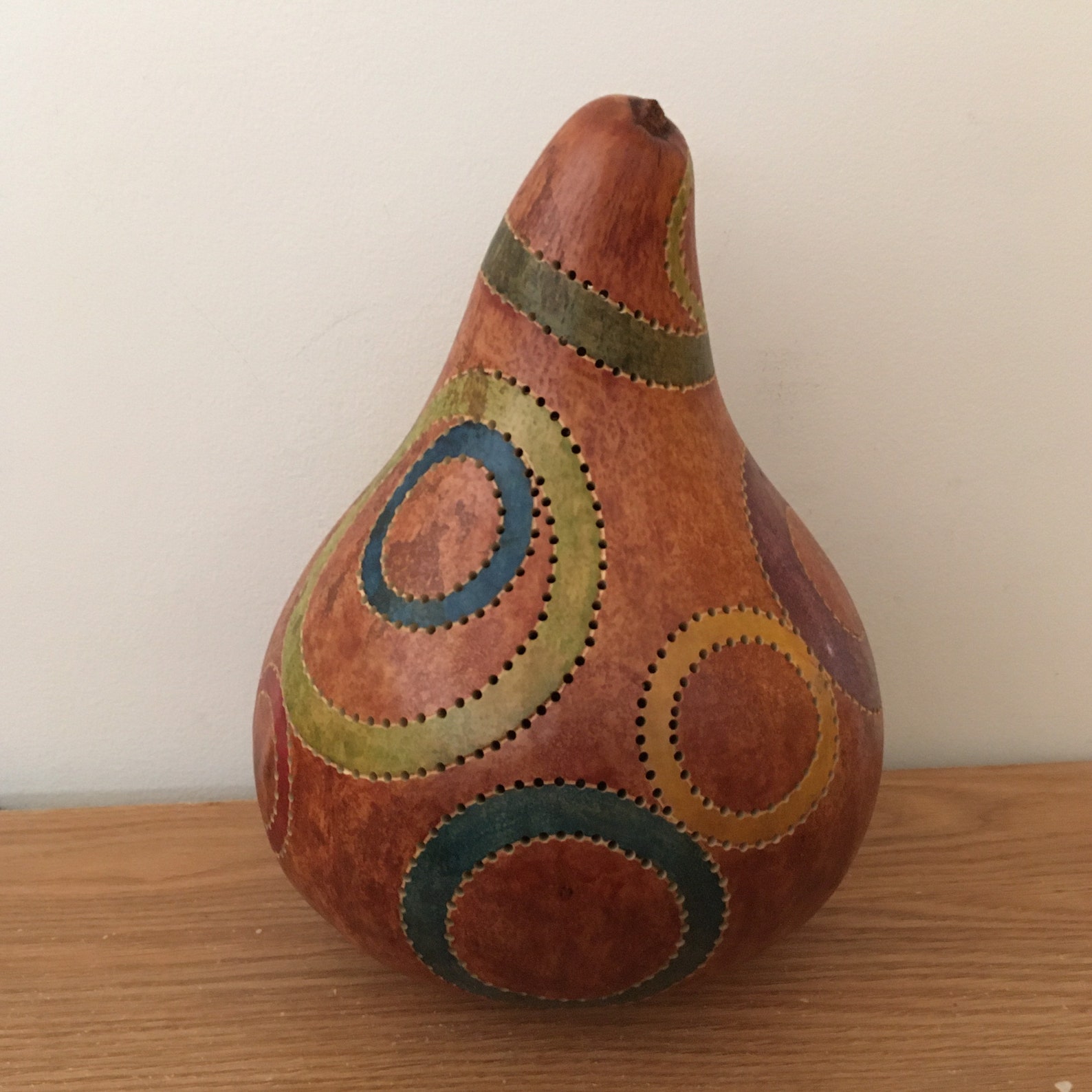 Hand Crafted Gourd Art, Gourd Lantern, Gourd Lamp, Night Light With ...