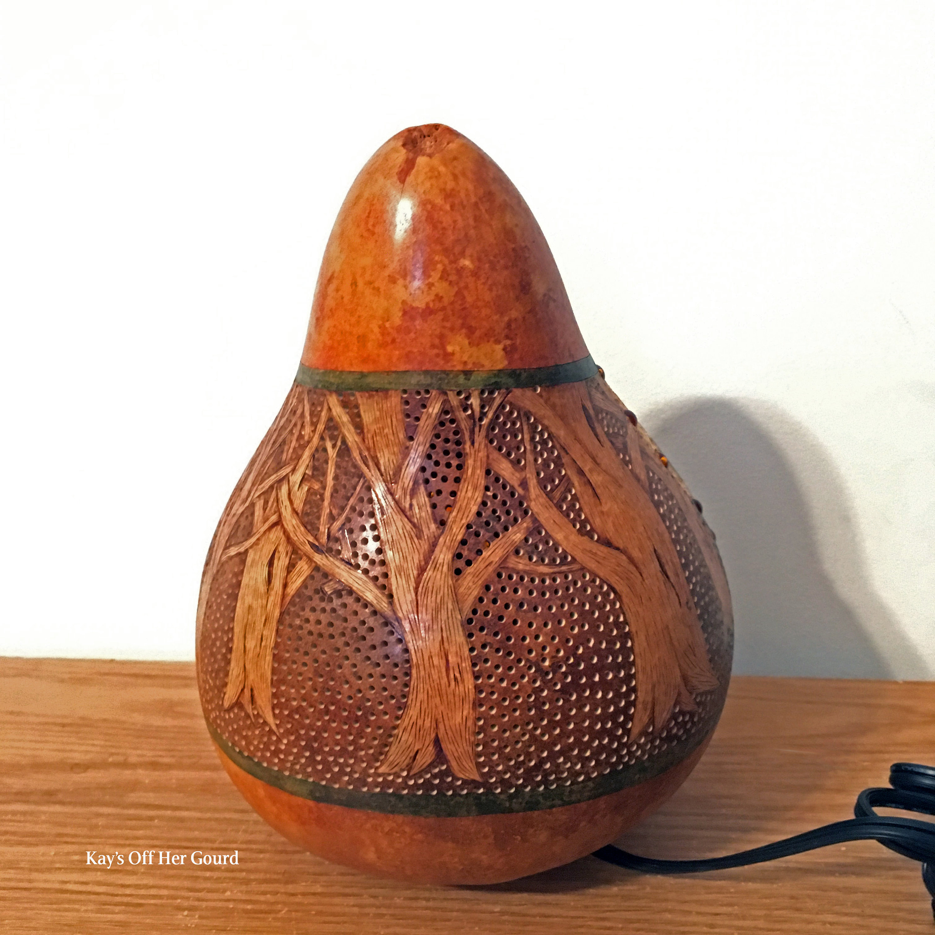 Tree of Life Lamp, Growing Tree Lamp, Forest Trees Woods, Hand Crafted ...