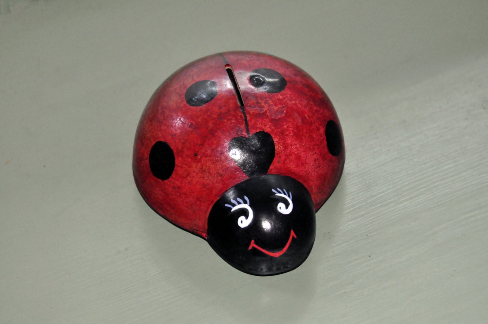 Handcrafted Bank, Ladybug Bank, Money Holder, Real Gourd - Etsy