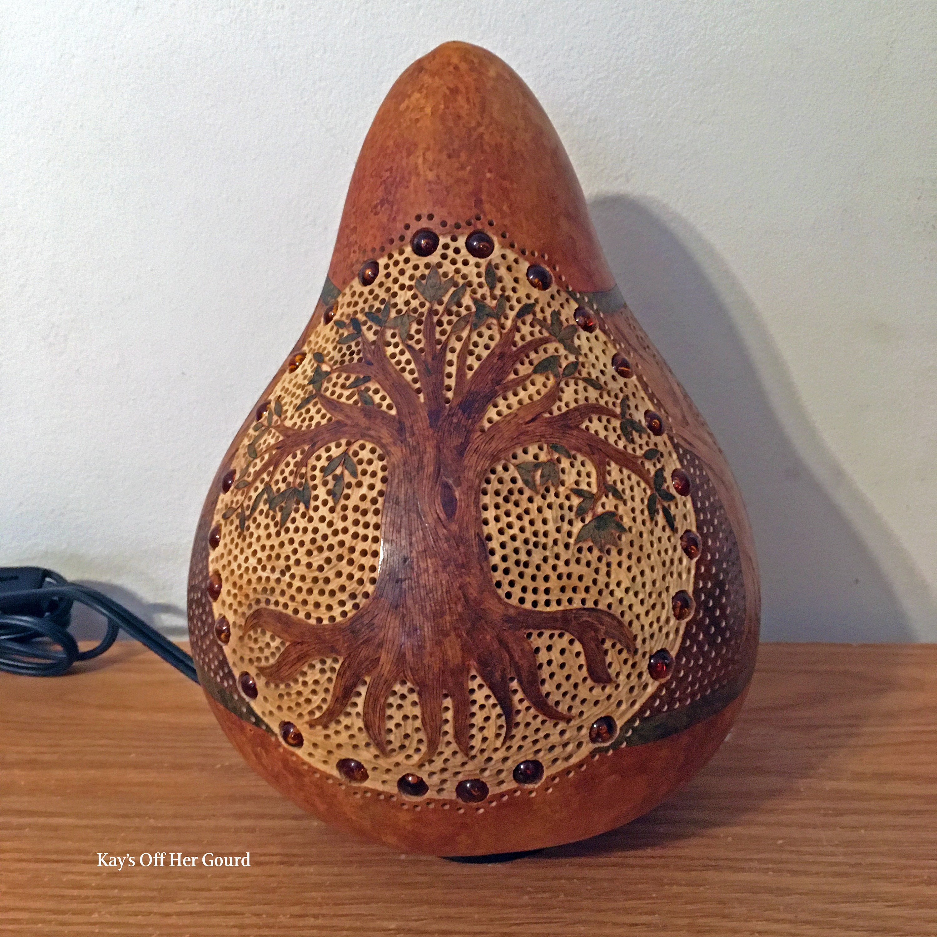 Tree of Life Lamp, Growing Tree Lamp, Forest Trees Woods, Hand Crafted ...