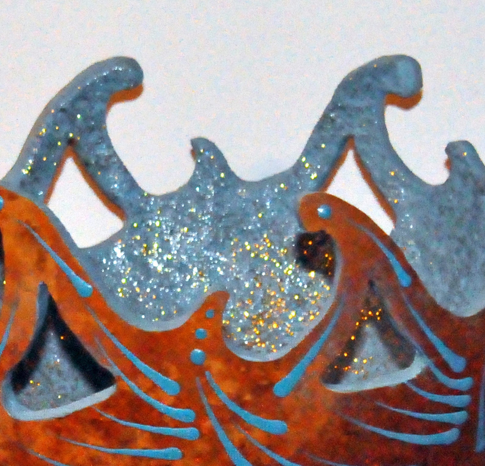 Handcrafted Gourd Bowl, Ocean Theme, Carved Waves, Wave Pattern - Etsy