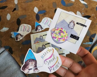 Brother the Loops Cat - Etsy