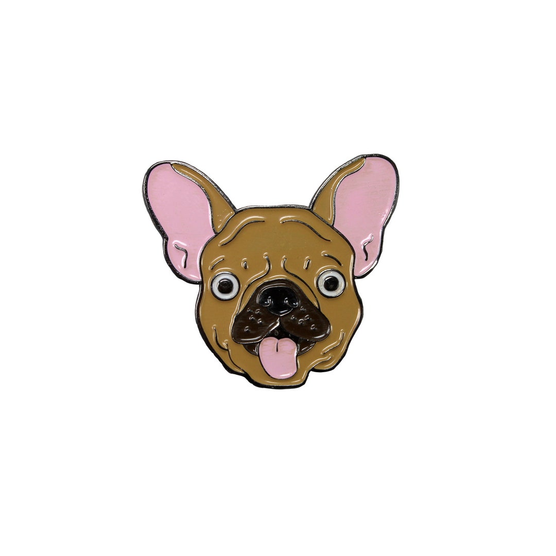 The Brown Frenchie Pin Pet Cat Pin, Hat Pin, Pin, Lapel Pin, Simpsons ...