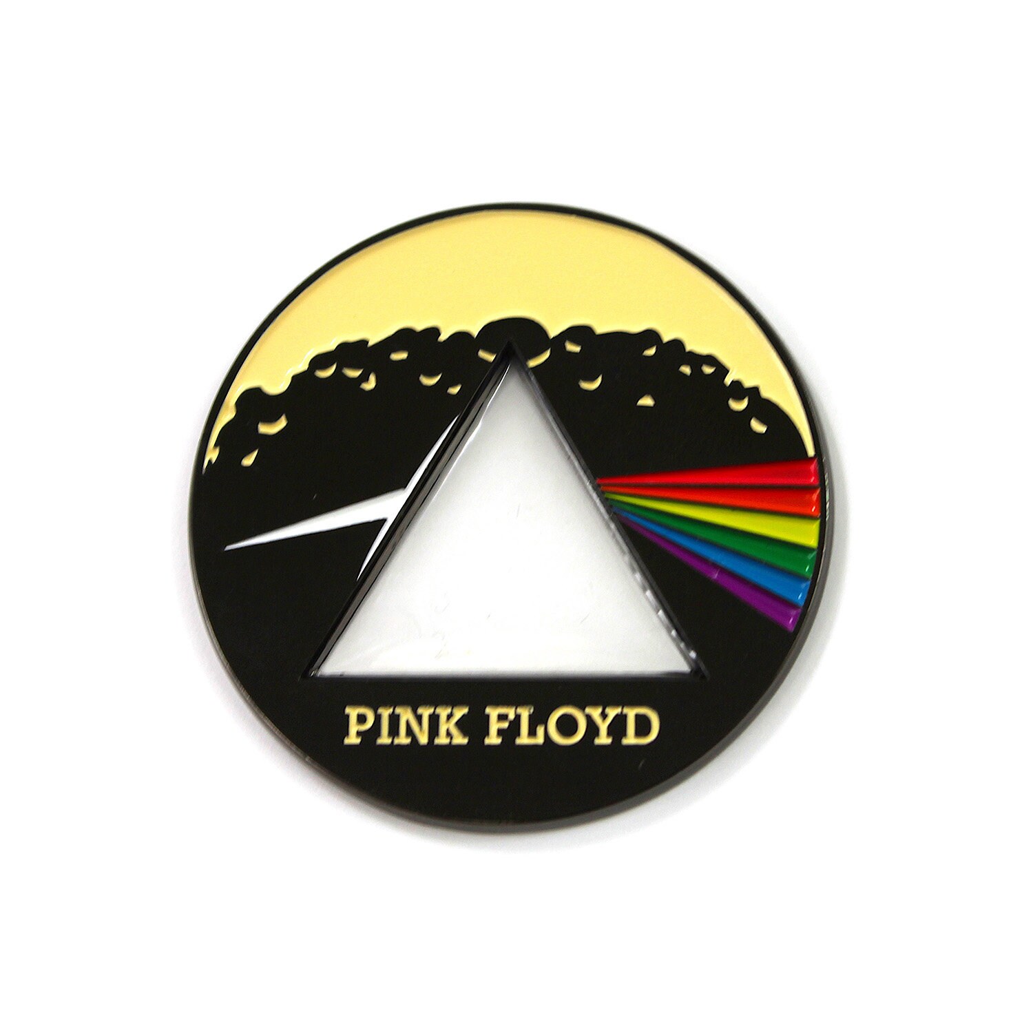 The Pink Floyd Dark Side of the Moon Pin Music Pin Hat Pin - Etsy