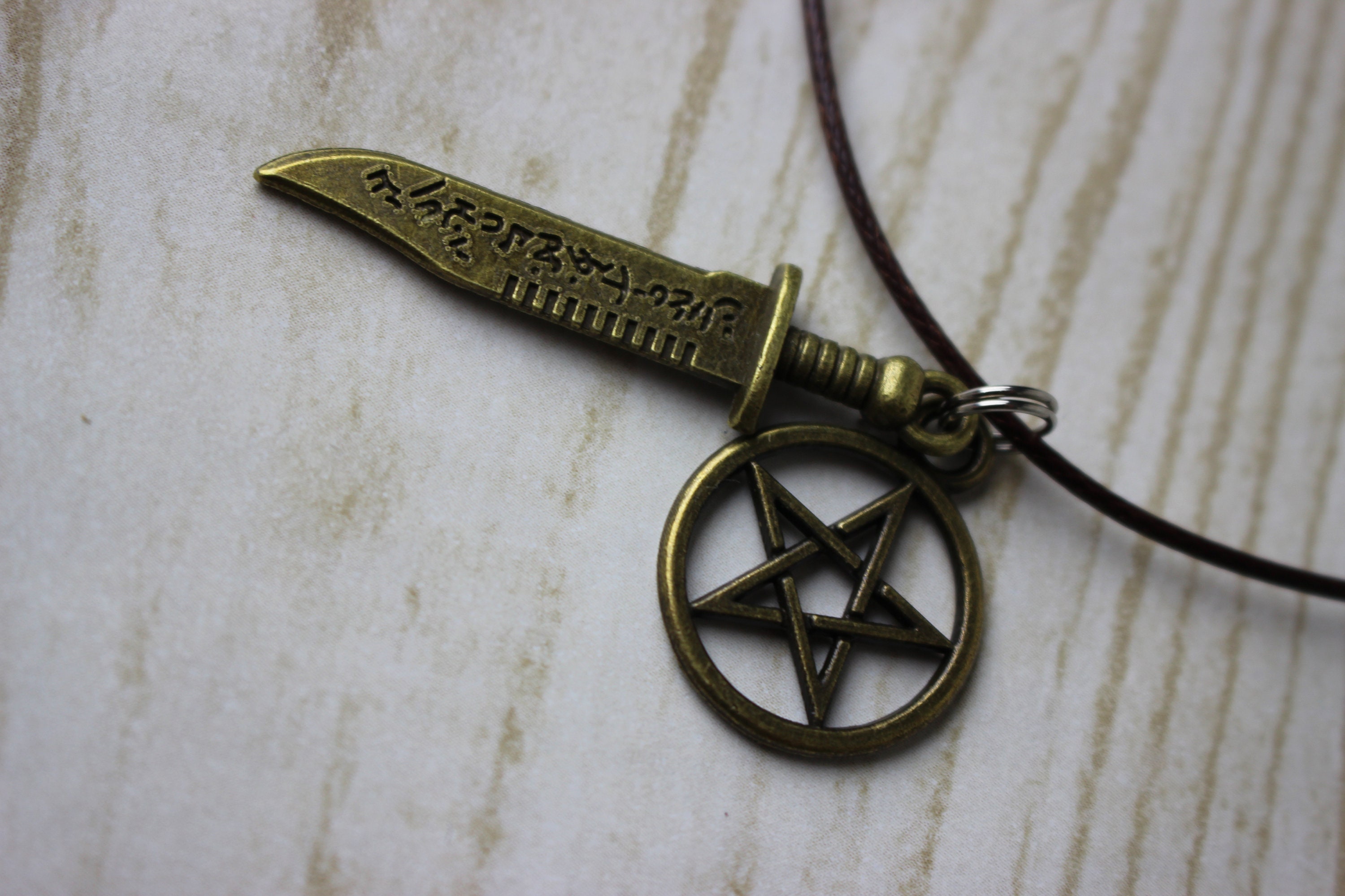 Supernatural - Demon Blade Necklace - Etsy