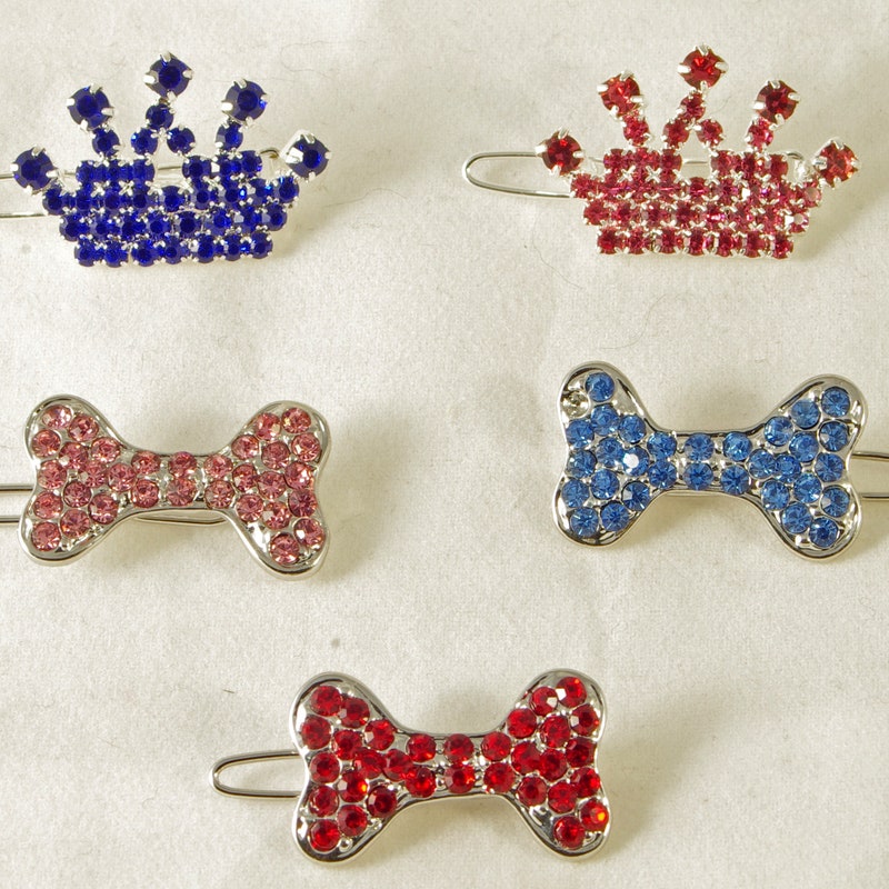 Dog Hair Clips for Small Dogs - Etsy