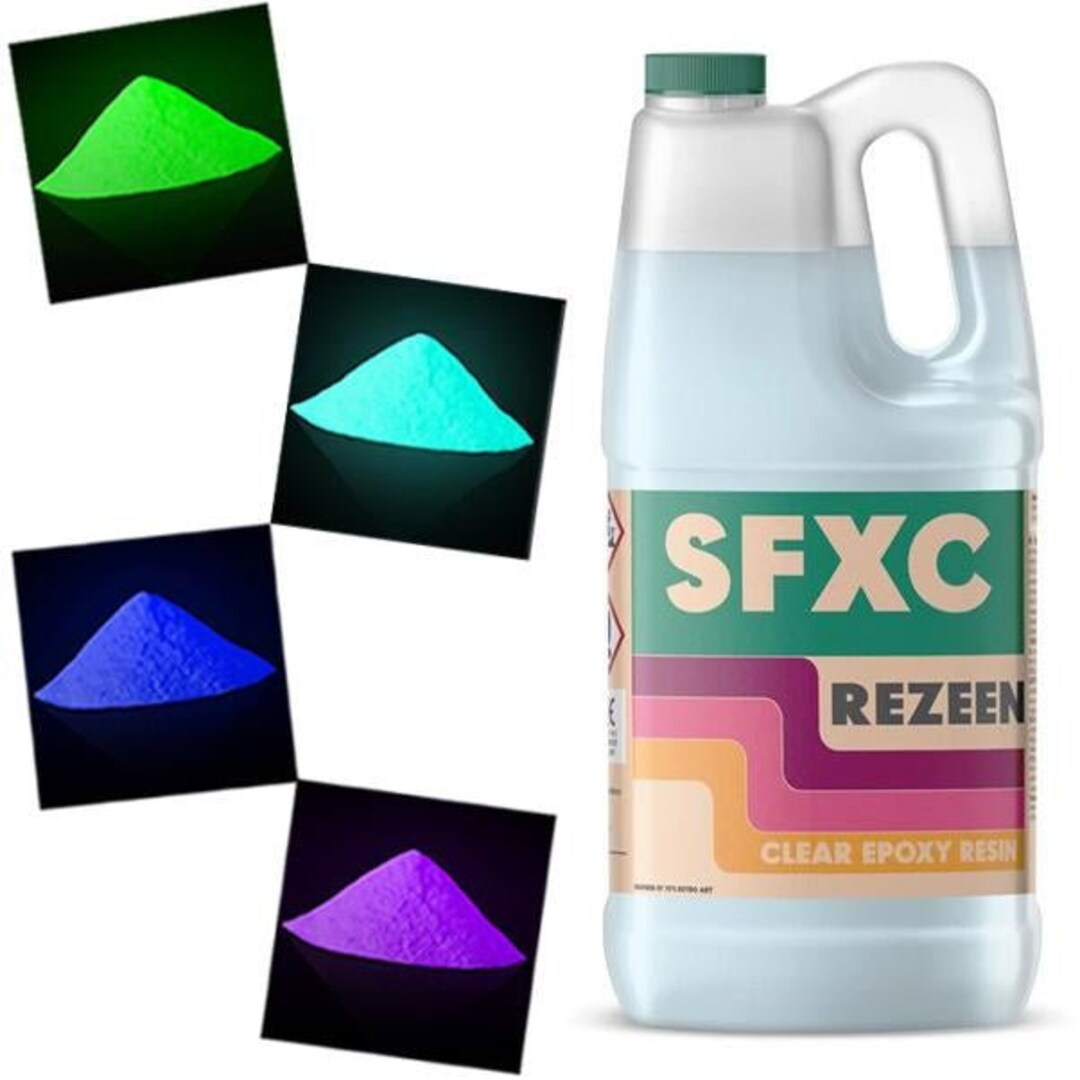 Glow in the Dark Epoxy Coating Resin Pack - Etsy