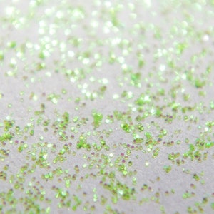 Fluorescent Neon Green Glitter - Etsy
