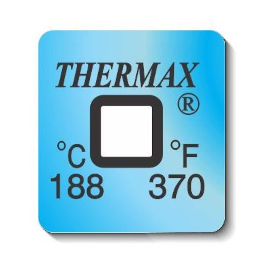 Thermax Irreversible Thermochromic Label 1 Level 188ºC - 10 Pack - Etsy