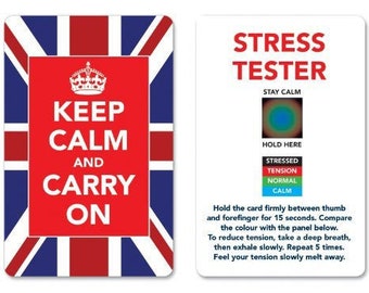 Keep Calm Card - Etsy