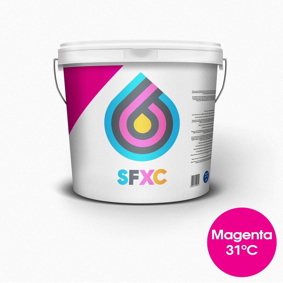 Thermochromic Screen Printing Ink Magenta 31C - Etsy