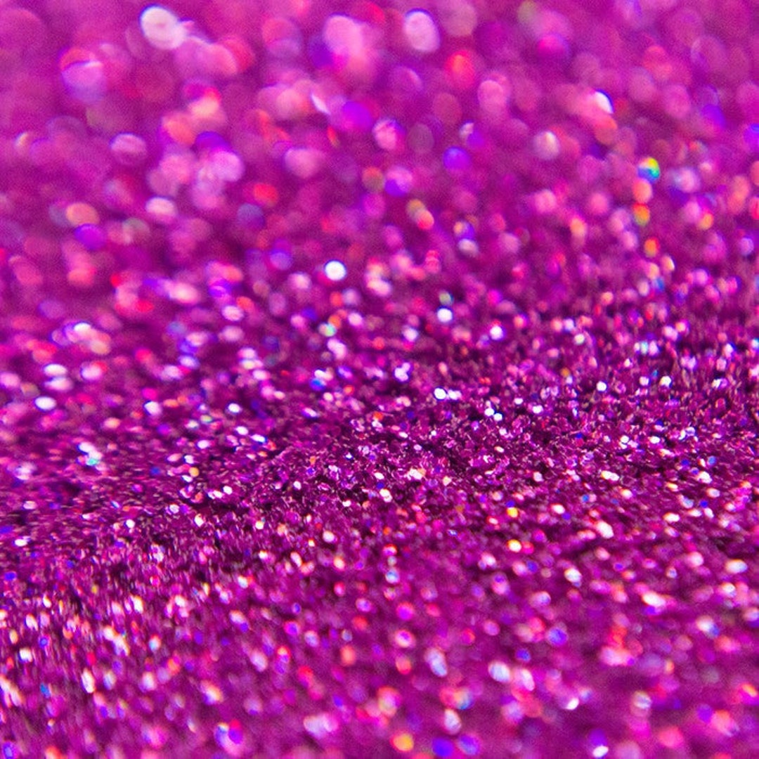 Pink Holographic Rainbow Glitter - Etsy
