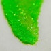 Fluorescent Neon Green Glitter - Etsy