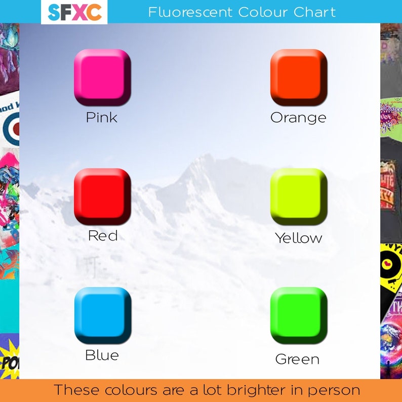 Neon Fluorescent Screen Printing Ink - Etsy