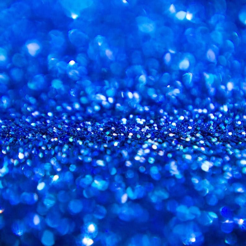 Lush Blue Glitter - Etsy