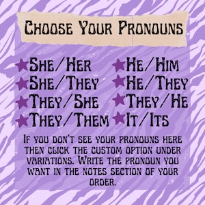 Custom Pride Blob Flag Pronoun They/ Them/ She/ He/ Any 32mm Button ...
