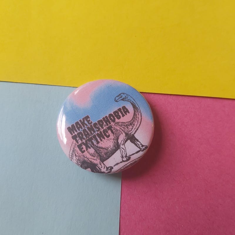 Trans Dinosaur Jewelry - Etsy UK