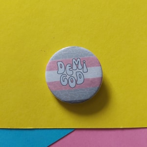 Demi God Demisexual Demigirl Demigender Demiboy Pride Flag LGBTQIA+ ...