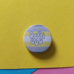 Demi God Demisexual Demigirl Demigender Demiboy Pride Flag LGBTQIA+ ...