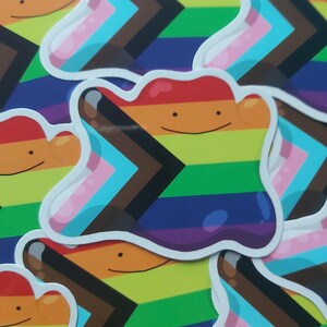Ditto Pride Flag Pokemon Pocket Monster Human Rights Trans Rainbow Bi ...