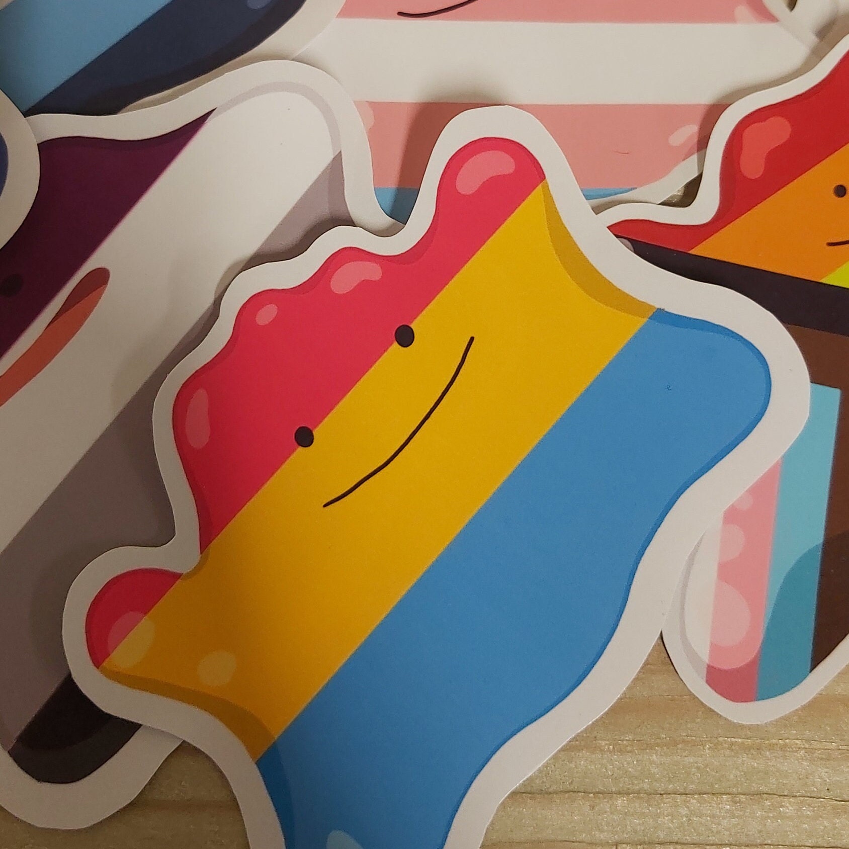 Ditto Pride Flag Pokemon Pocket Monster Human Rights Trans Rainbow Bi ...