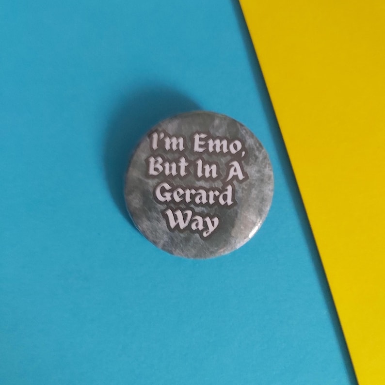 My Chemical Romance Black Parade RAWR Emo 32mm Button Badge Pin ...