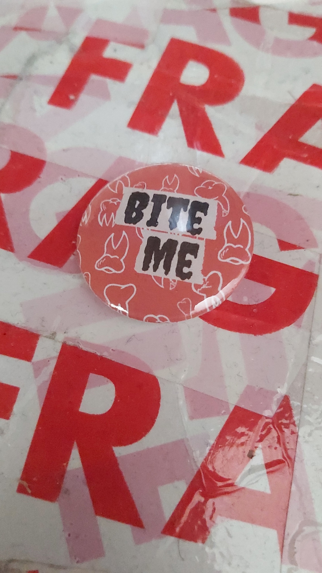 Bite Me Teeth Anatomy Red Vampire Emo Goth Supernatural Mythology ...