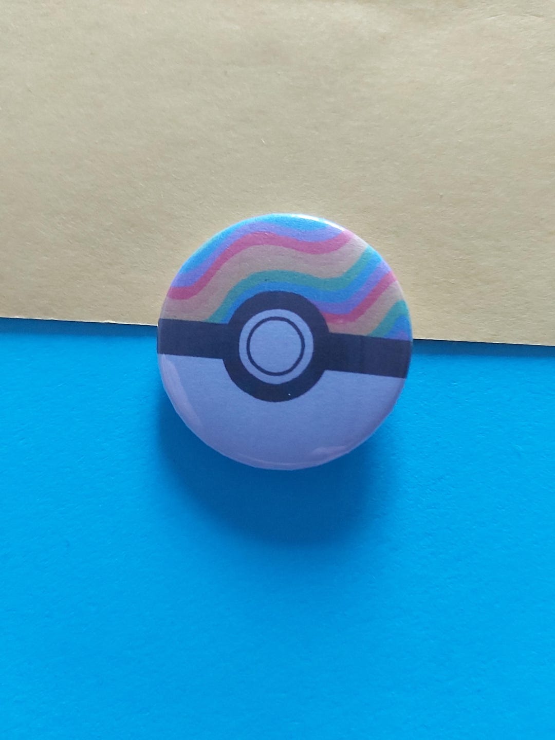 Wavy Rainbow Pride Flag Pokeball Pokemon Pocket Monster Human Rights ...