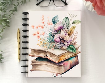 Discbound Leather Planner Cover, Personalized Planner Cover, Classic ...