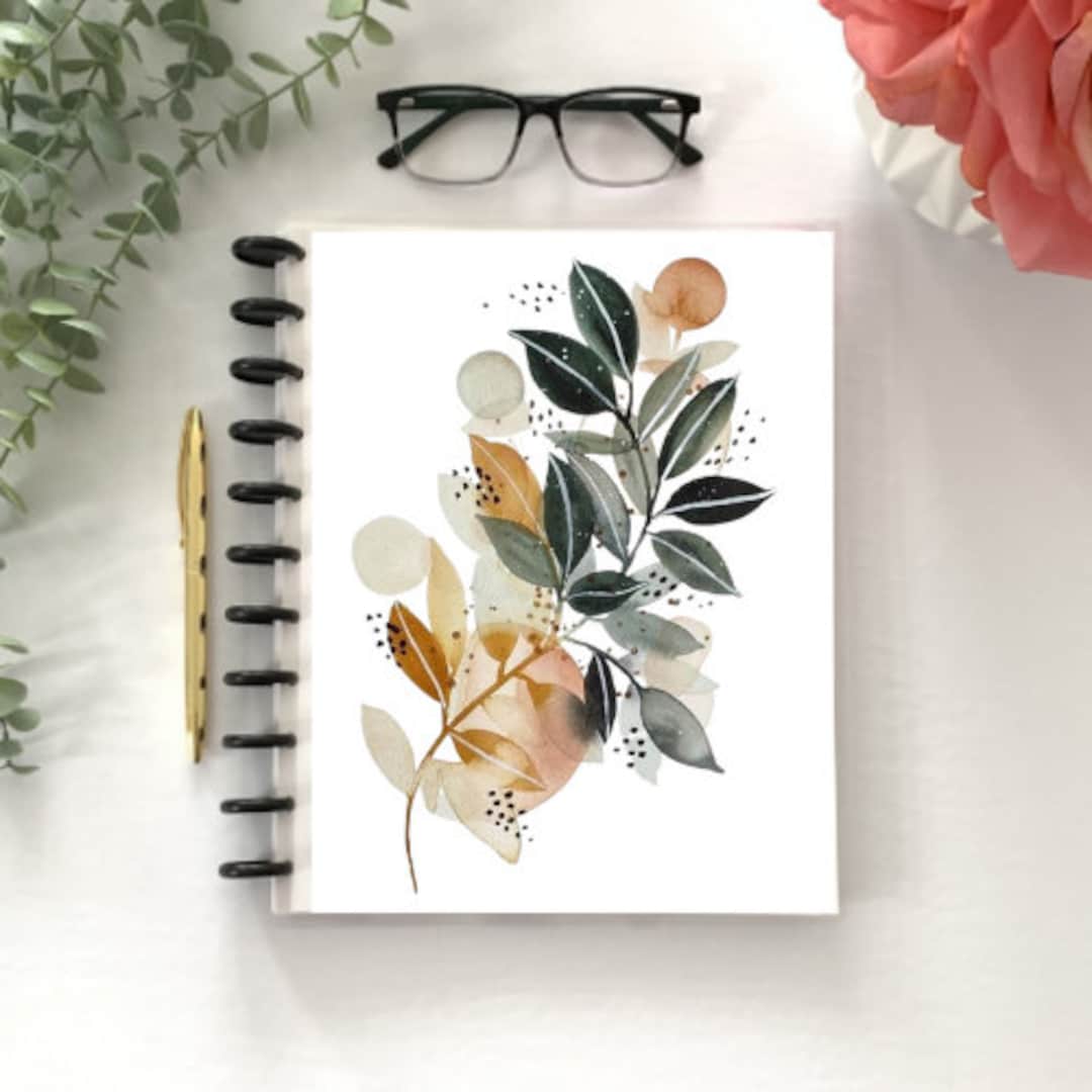 Sunset Foliage Planner Cover Discbound - Etsy