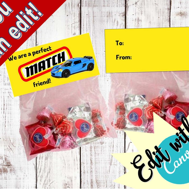 Hot Wheels Valentine Box - Etsy