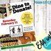 Dine to Donate Fundraiser Promotional Flyer & Social Media Graphic - Etsy