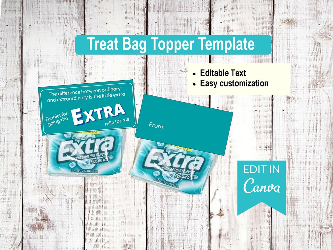 Thank You for Going the Extra Mile- Extra Gum - Polar Ice ...
