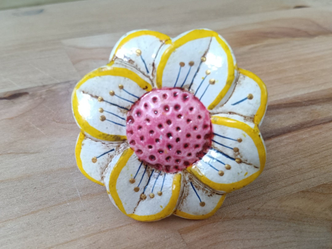 Beautiful Flower Drawer Knob Pull House Kitchen Bedroom Room Dresser ...