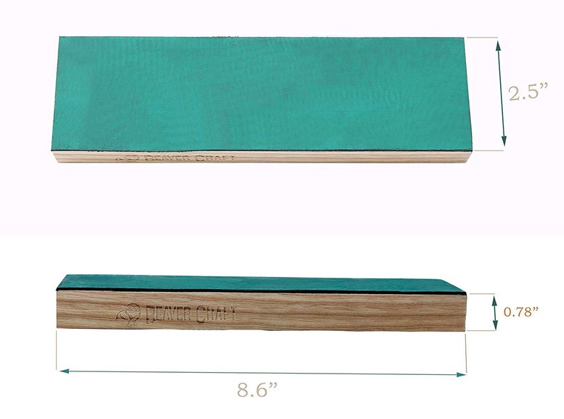 Leather Strop With Polishing Compound on One-side Finishing - Etsy