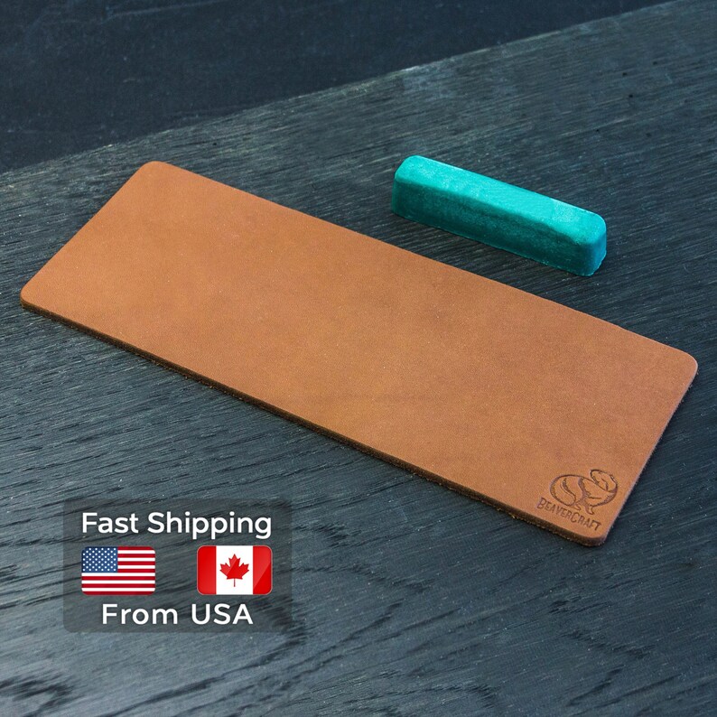 Leather Strop for Polishing Knives Honig Strop Sharpening - Etsy