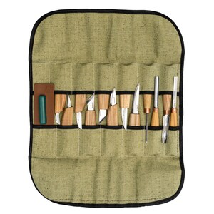 Tool Roll Chisel Roll Tool Storage Canvas Tool Roll Chisels Roll Tool ...