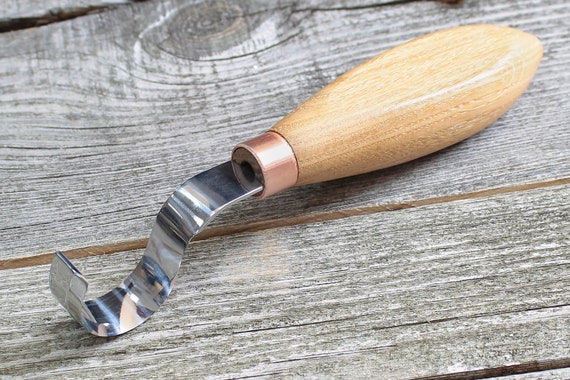 Spoon knife spoon carving knife hook knife woodcarving tools | Etsy