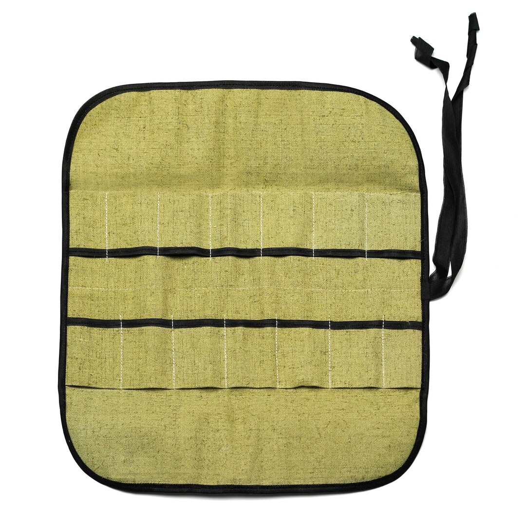 Tool Roll – Canvas Wood Carving Tool Organizer Case for Chisels ...