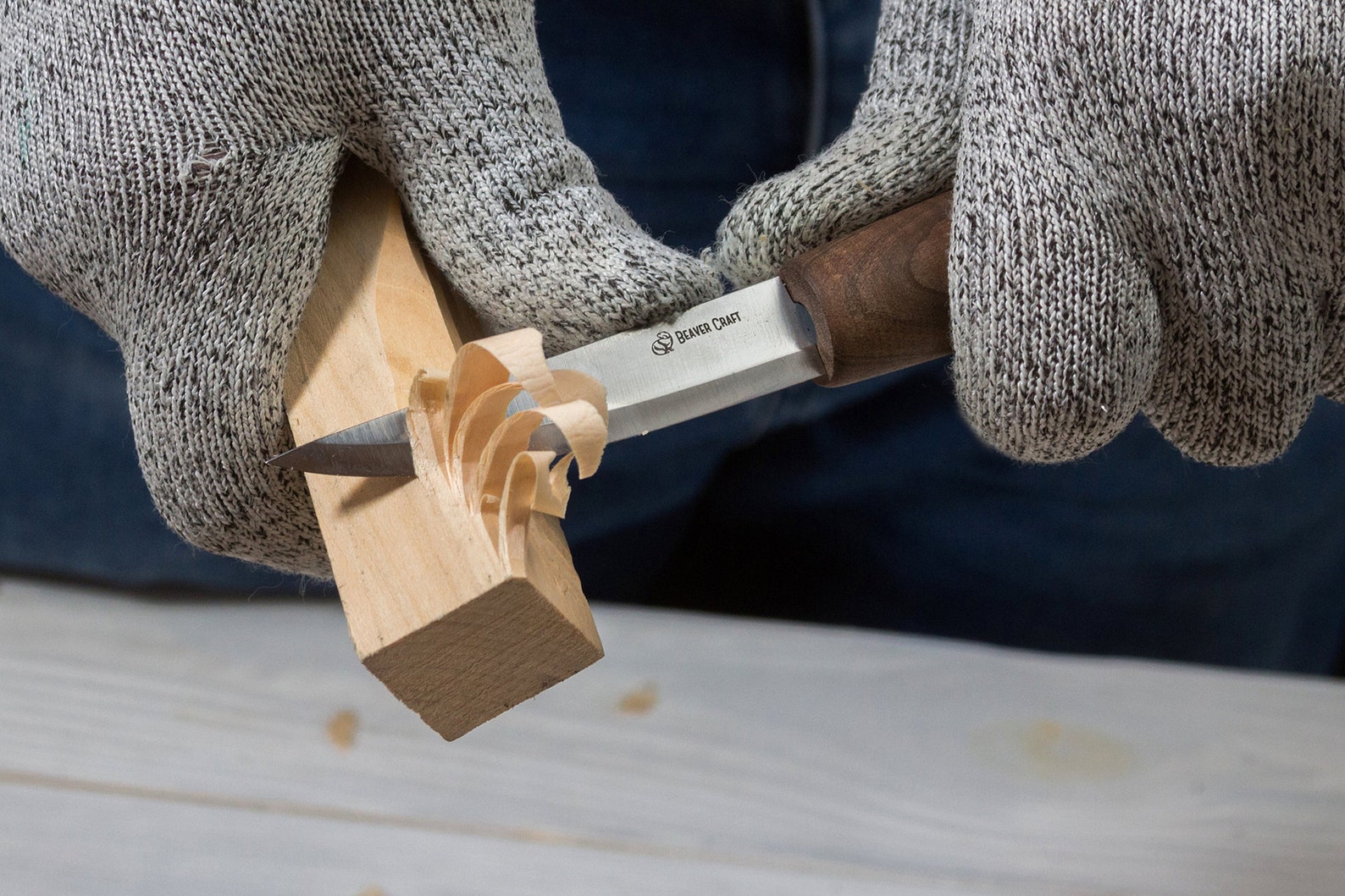 Premium Whittling Set With Walnut Handles Beavercraft S19X - Etsy